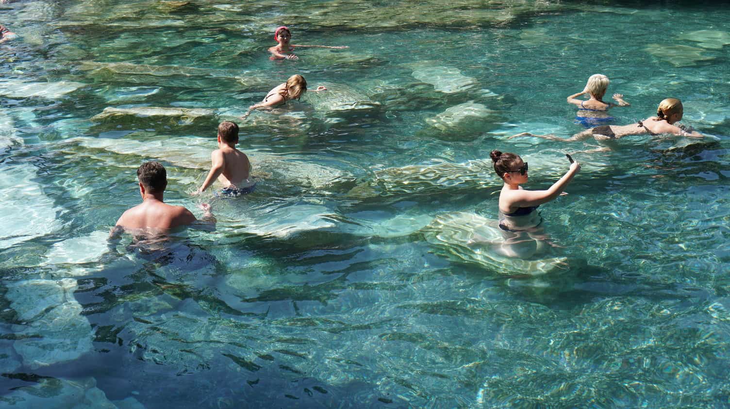 Cleopatra’s Pool - Swim Among Ancient Ruins in Pamukkale - The Other Tour